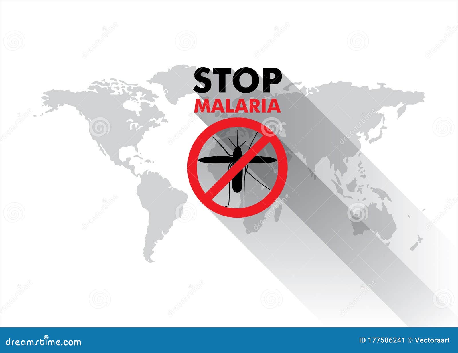 World Malaria Day Poster Design Stock Vector - Illustration of illness ...