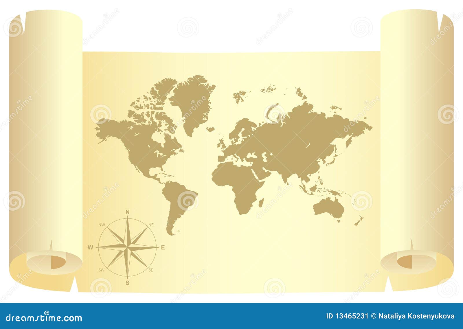 World map stock vector. Illustration of dirty, countries - 13465231