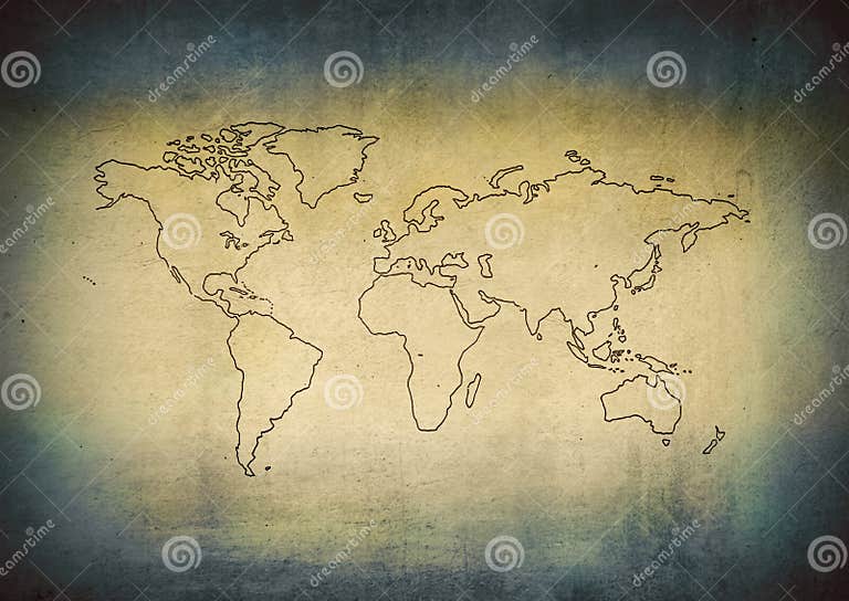 World map stock image. Image of back, travel, earth, world - 16647463