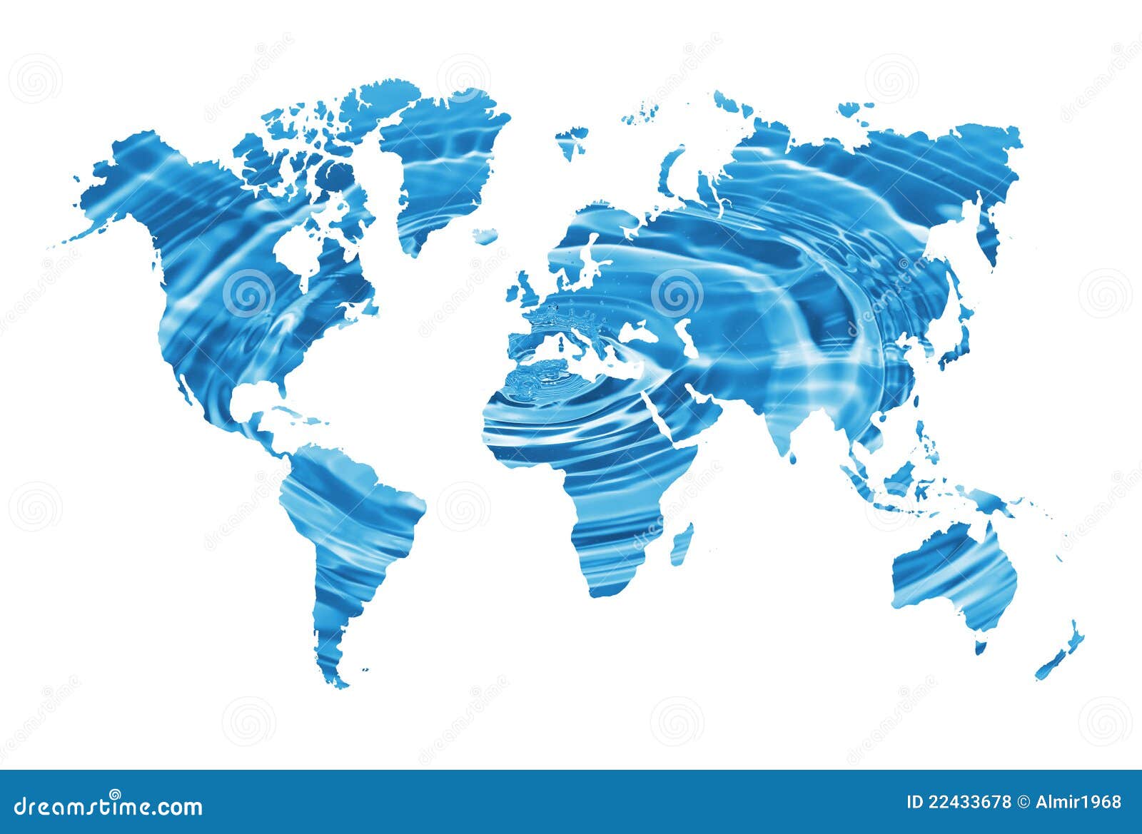 World map stock illustration. Illustration of water, flood - 22433678