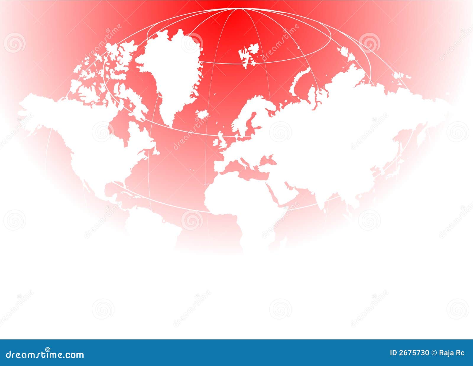 World map stock vector. Illustration of grid, continents - 2675730