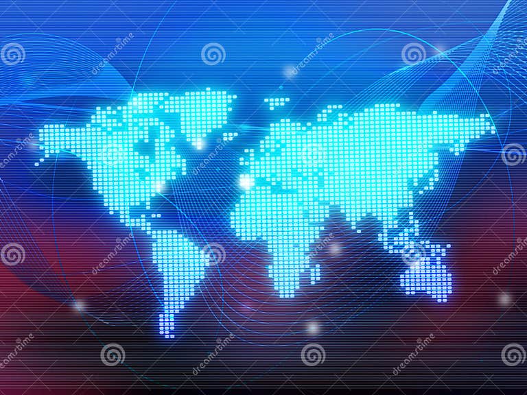 World map stock illustration. Illustration of atlas, globe - 2885530