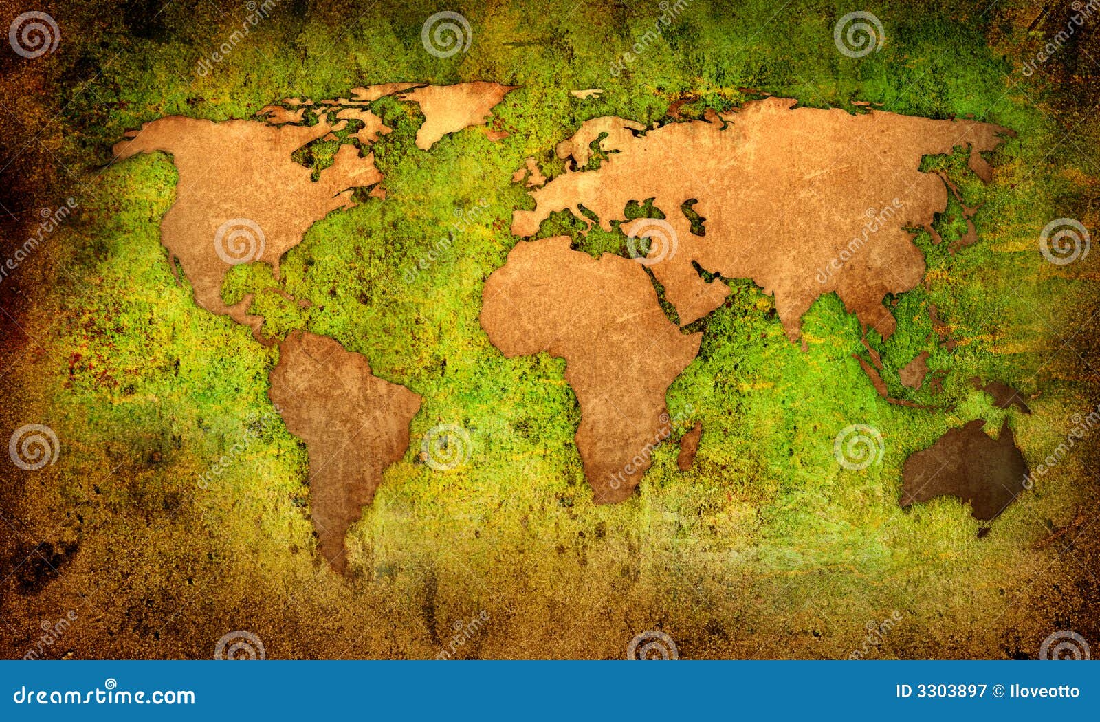 World map stock illustration. Illustration of earth, communicate - 3303897