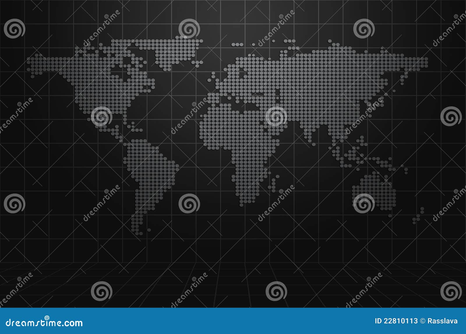 World Map Abstract Background Stock Illustration - Illustration of ...