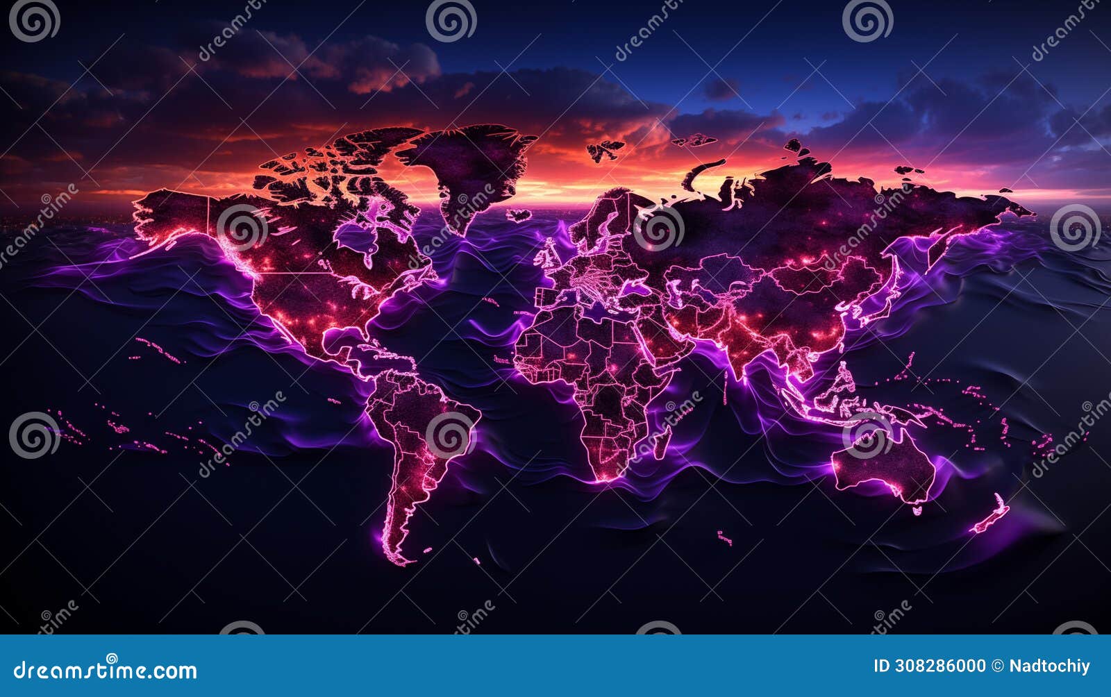 World Map - Abstract Background Stock Photo - Image of geography, globe ...