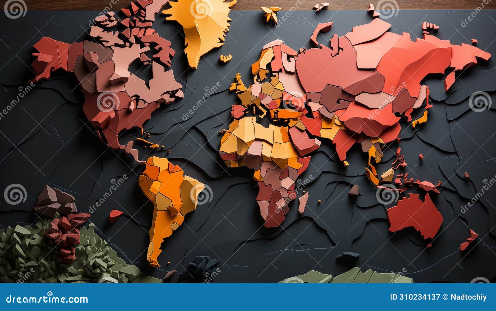 World Map - Abstract Background Stock Image - Image of abstract ...