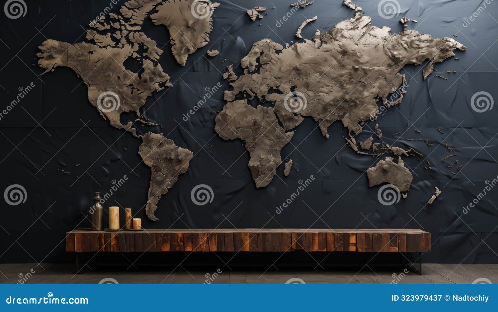 World Map - Abstract Background Stock Image - Image of global ...