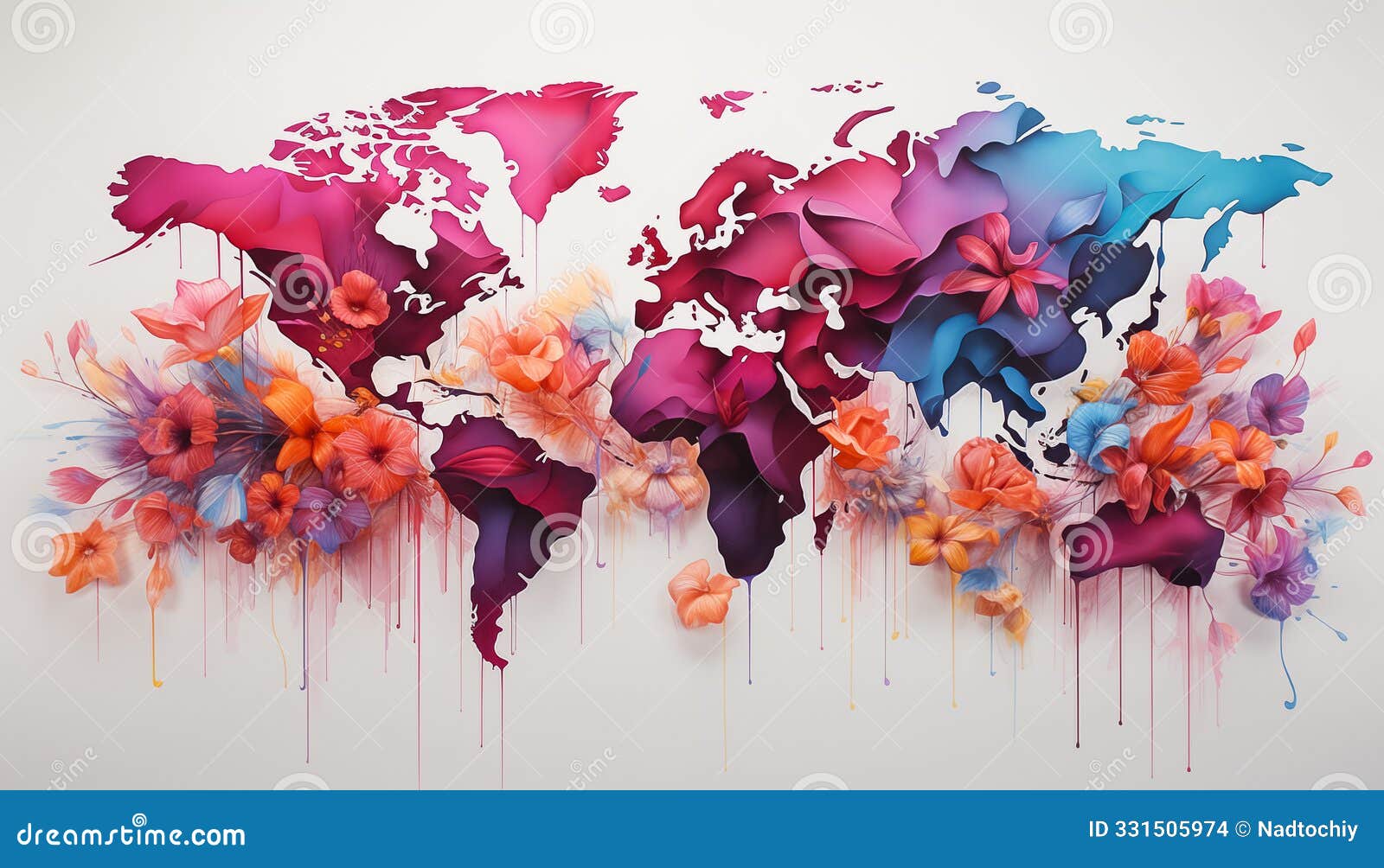 World Map - Abstract Background Stock Photo - Image of atlas, abstract ...