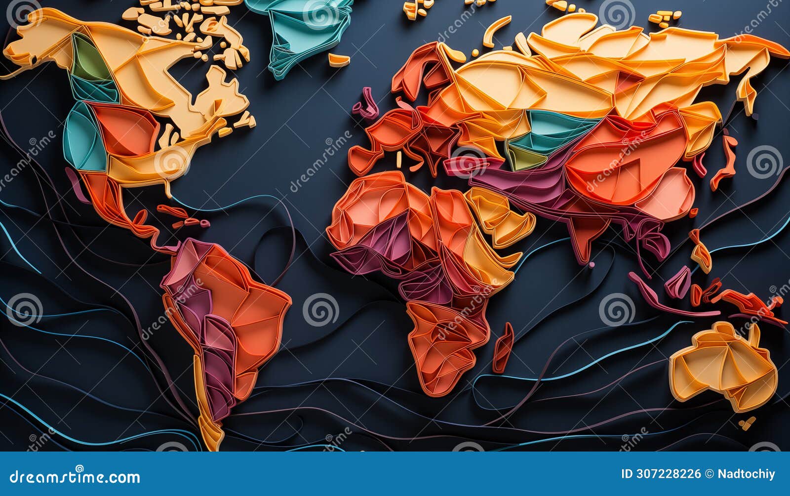 World Map - Abstract Background Stock Photo - Image of graphic ...