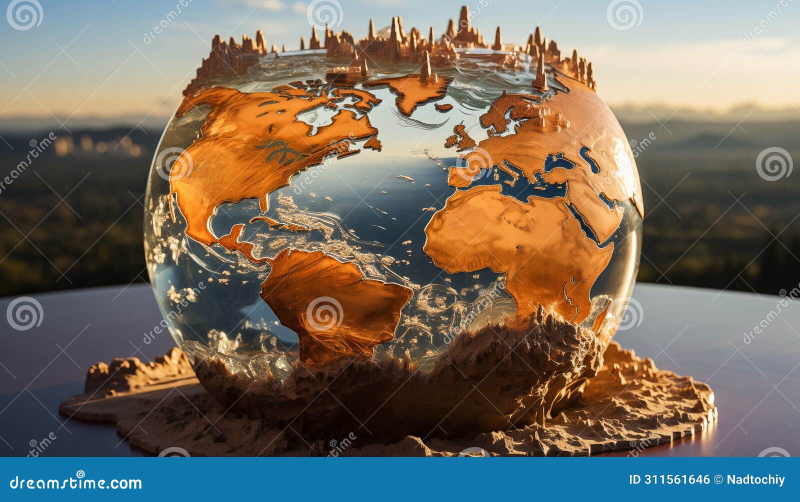 World Map - Abstract Background Stock Photo - Image of africa, global ...