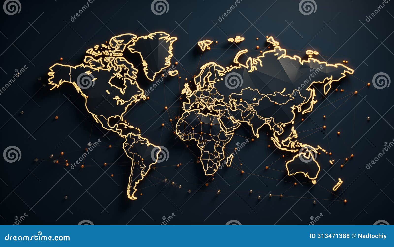 World Map - Abstract Background Stock Photo - Image of global, design ...