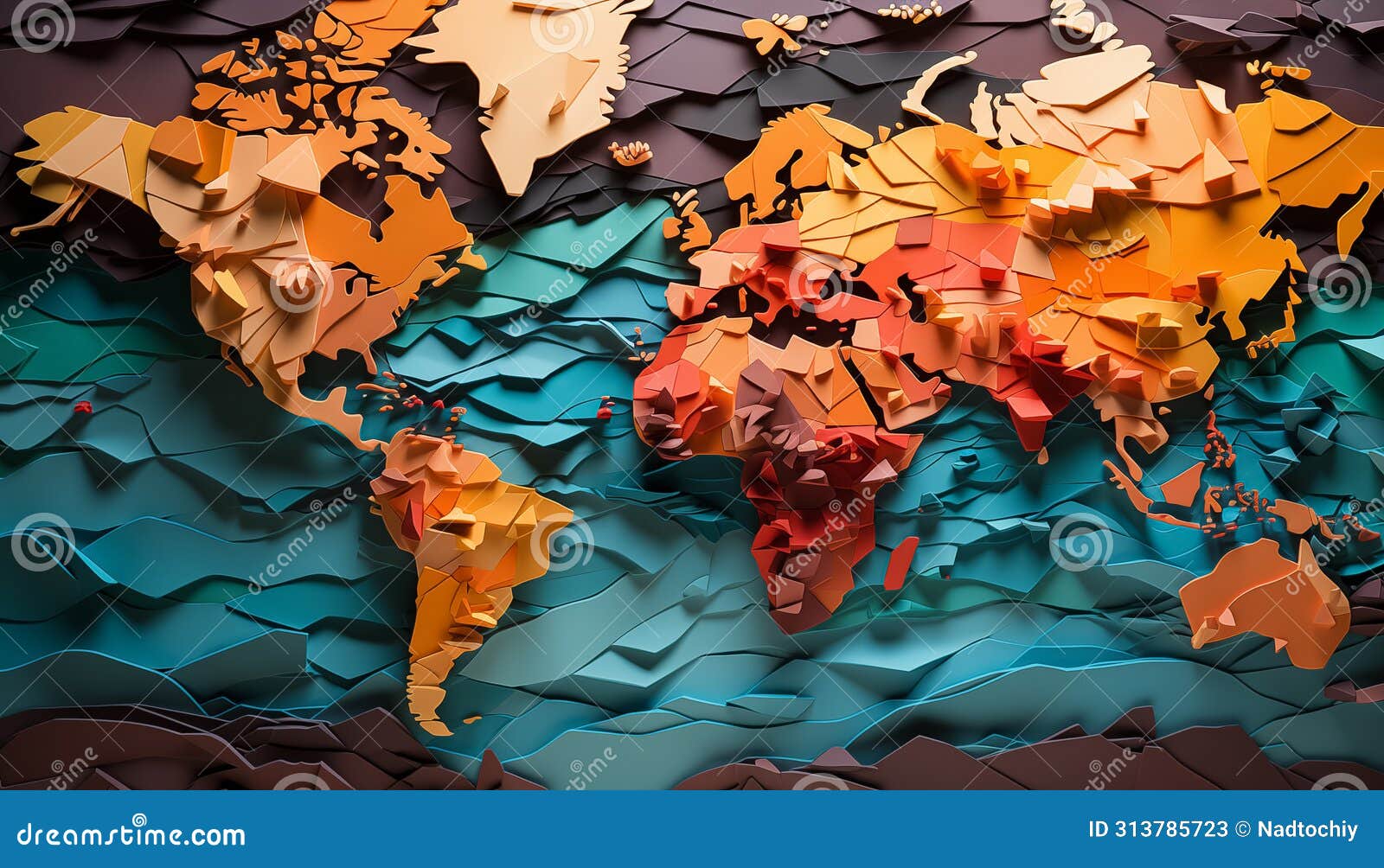 World Map - Abstract Background Stock Image - Image of worldwide ...