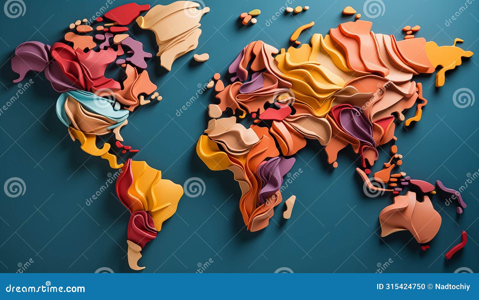 World Map - Abstract Background Stock Photo - Image of america, europe ...