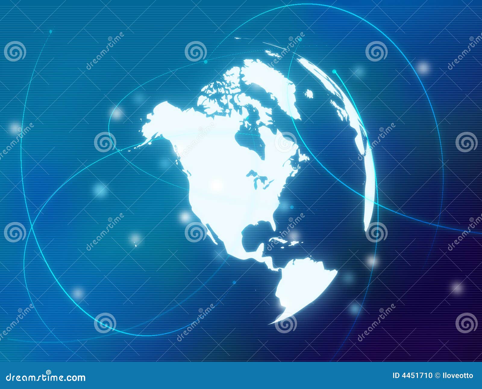 World map - America map stock illustration. Illustration of color - 4451710