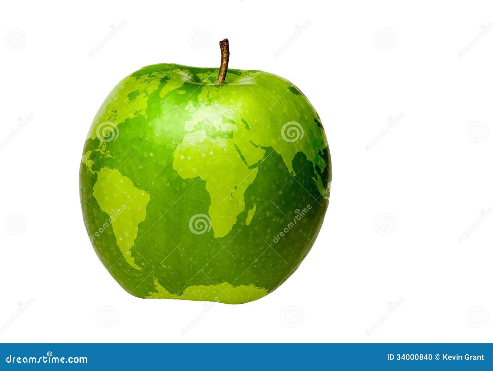 World Map Apple stock illustration. Illustration of isolation - 34000840