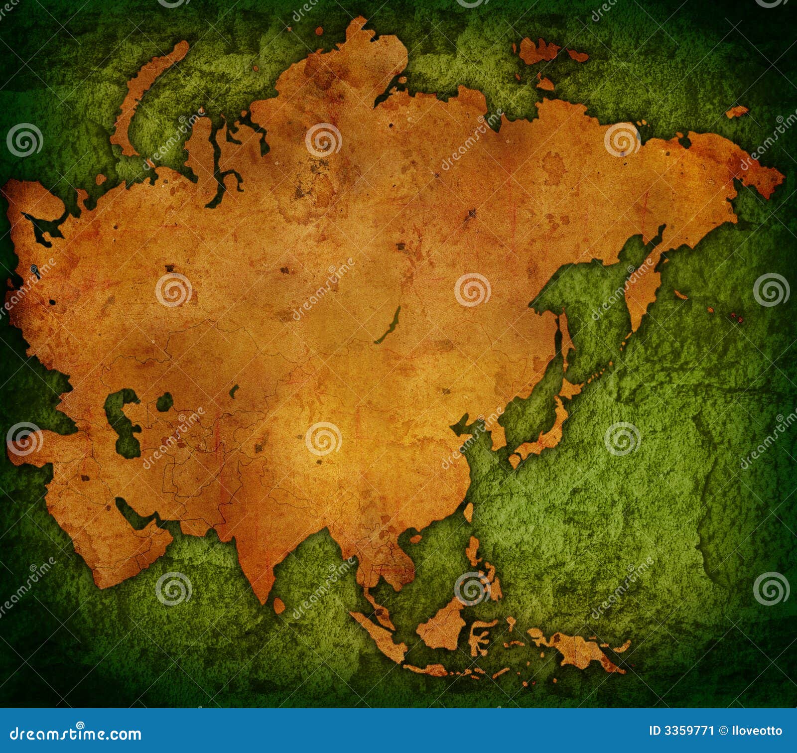 World map - asia map stock illustration. Illustration of isolated - 3359771
