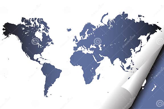 World map atlas stock vector. Illustration of frame, grungy - 6435776