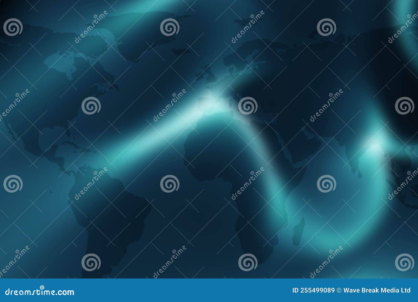 World map background stock illustration. Illustration of generated ...