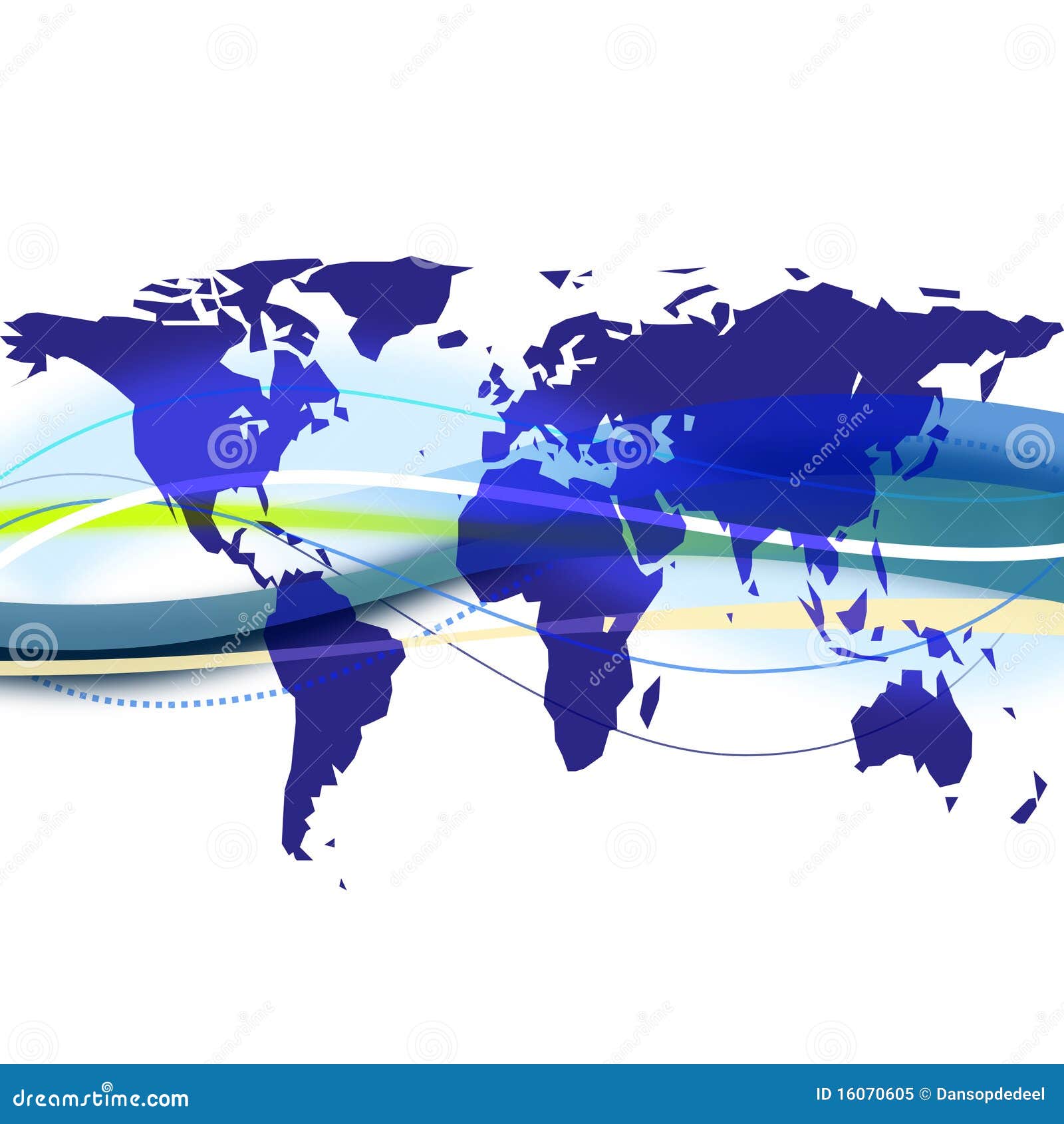 World Map Background Illustration Stock Illustration - Illustration of ...
