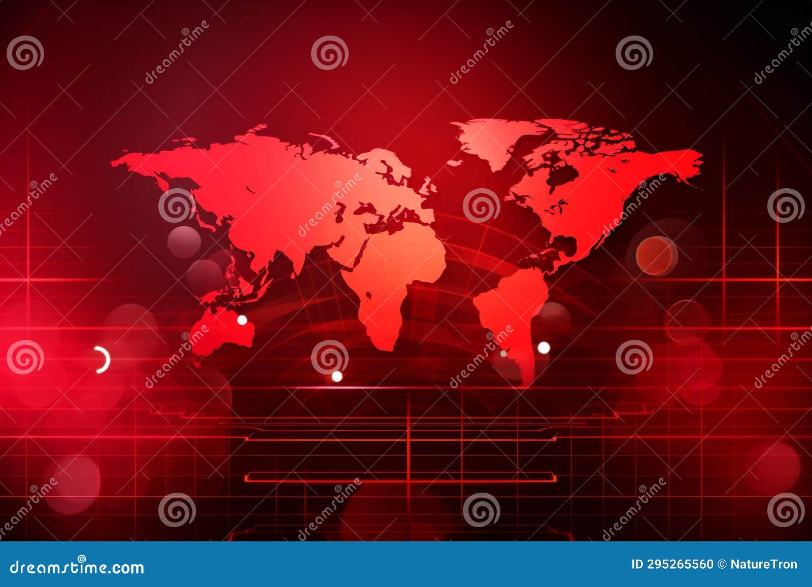 World Map with Red Background World Map with Code World Map Background ...