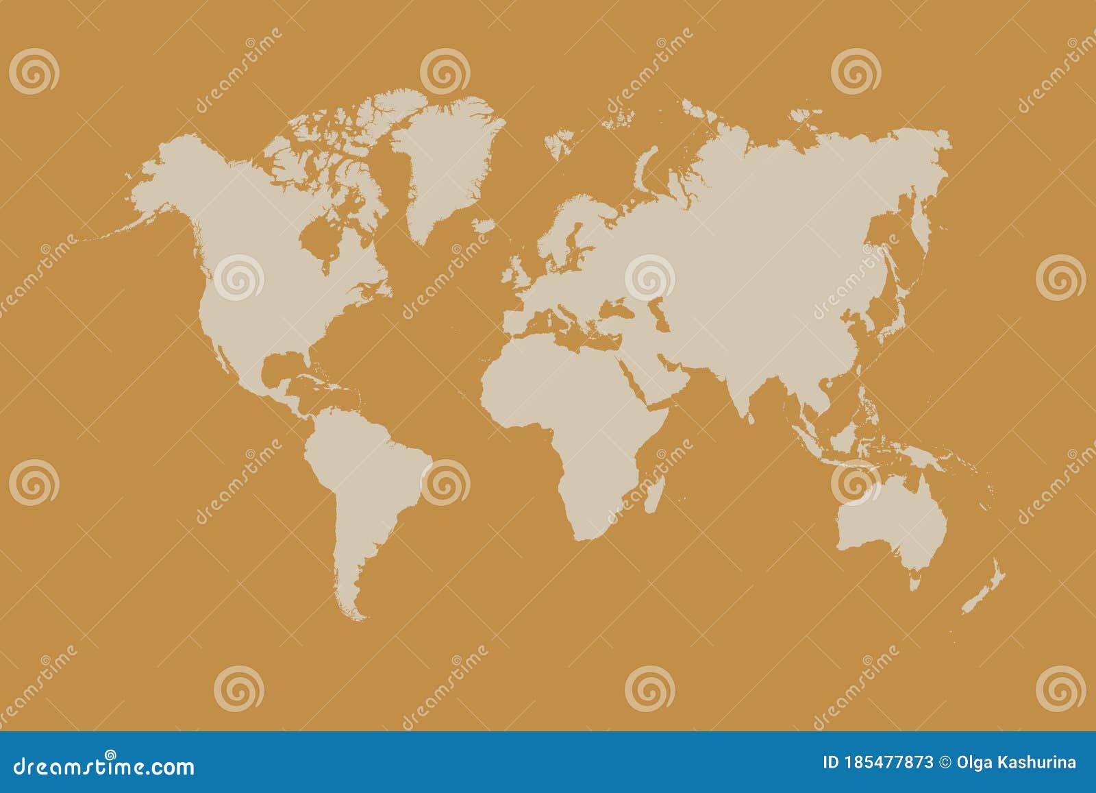 World Map Background Simple Design Stock Illustration - Illustration of ...