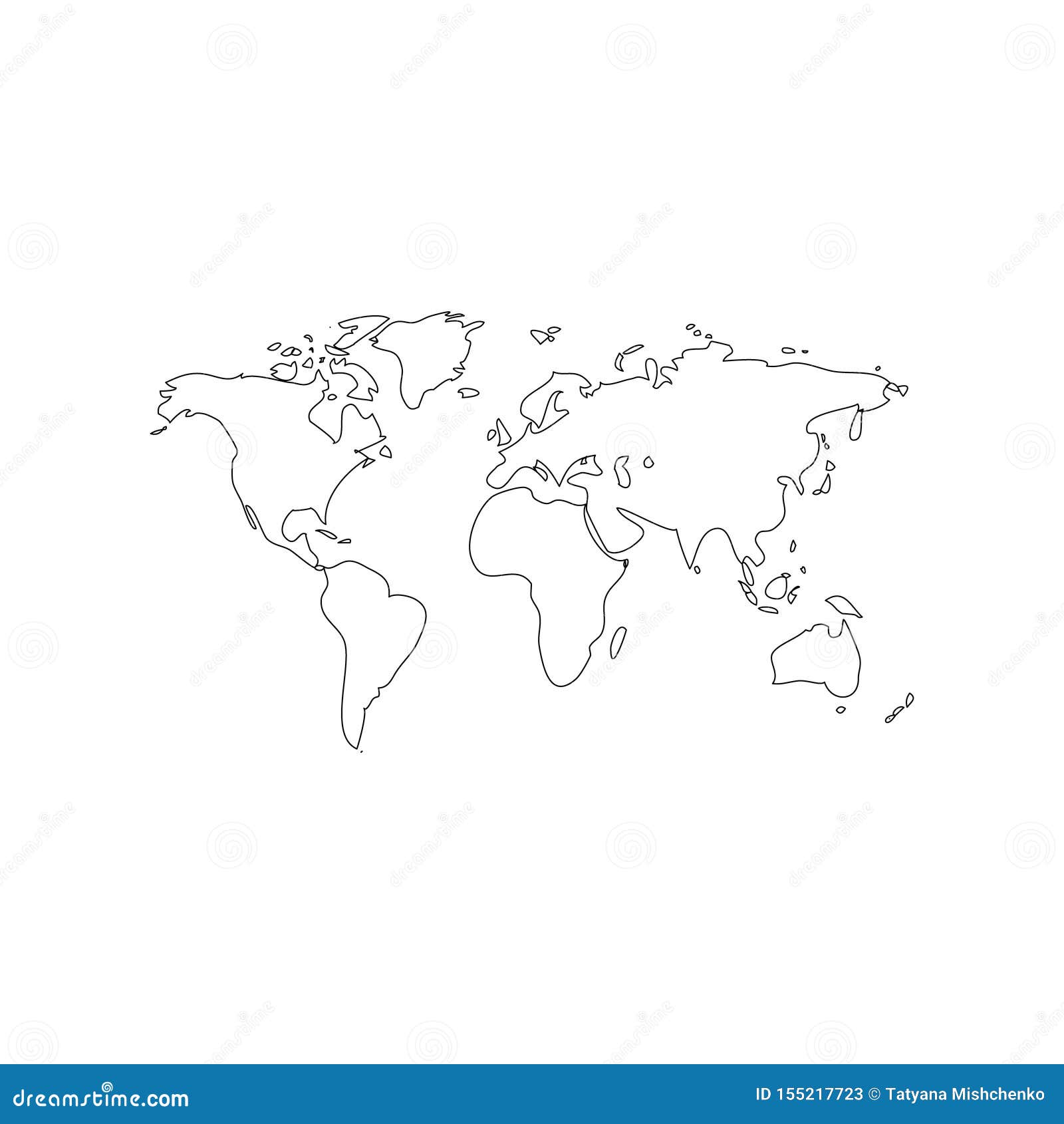 World Map Background Simple Design Stock Vector - Illustration of ...