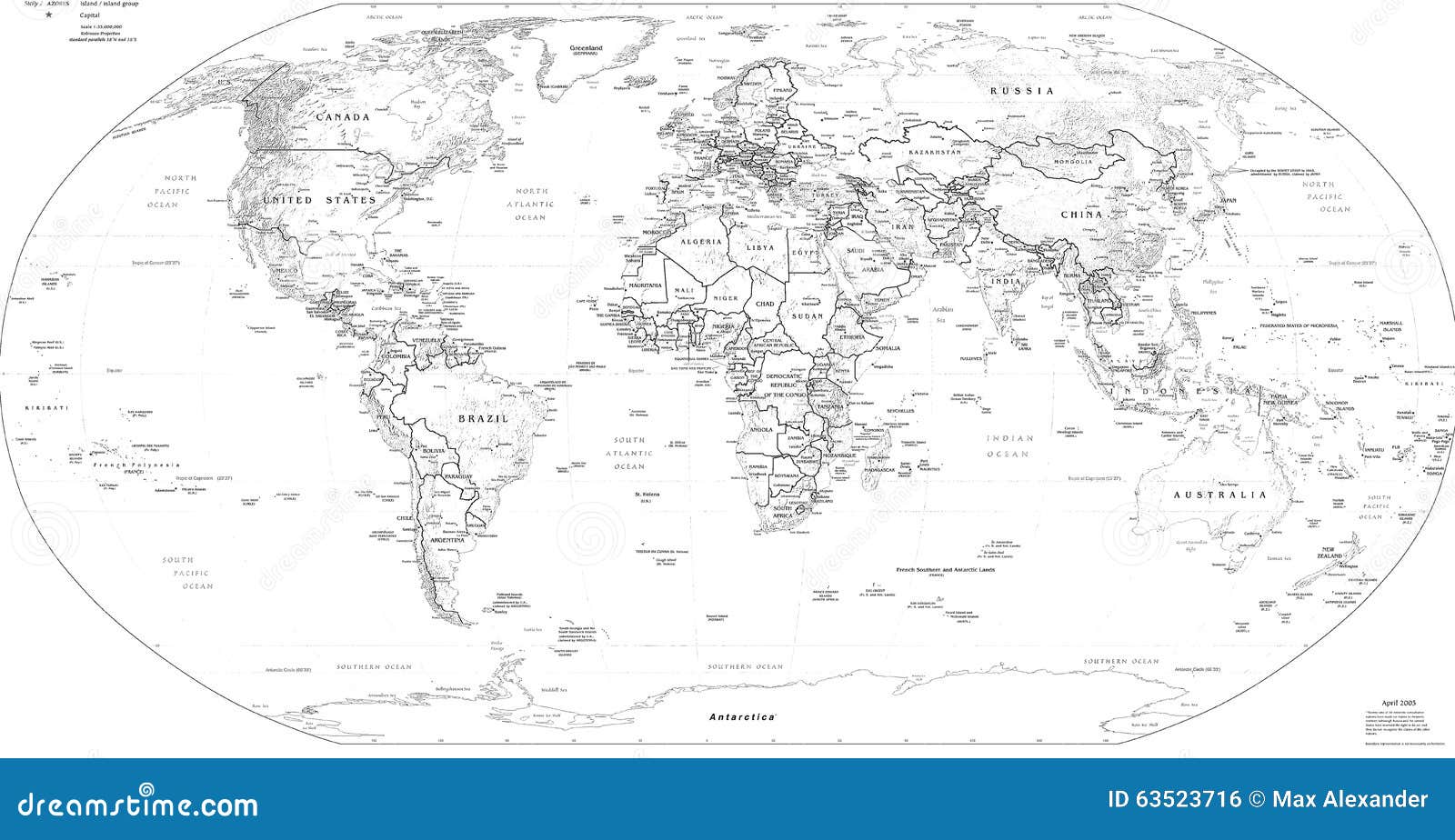 Royalty Free Stock Image: World Map. Image: 63523716
