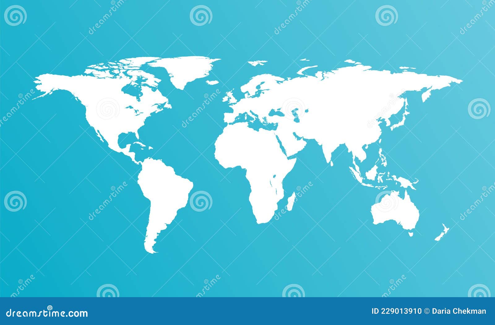 World Map on Blue Background Stock Vector - Illustration of geometric ...