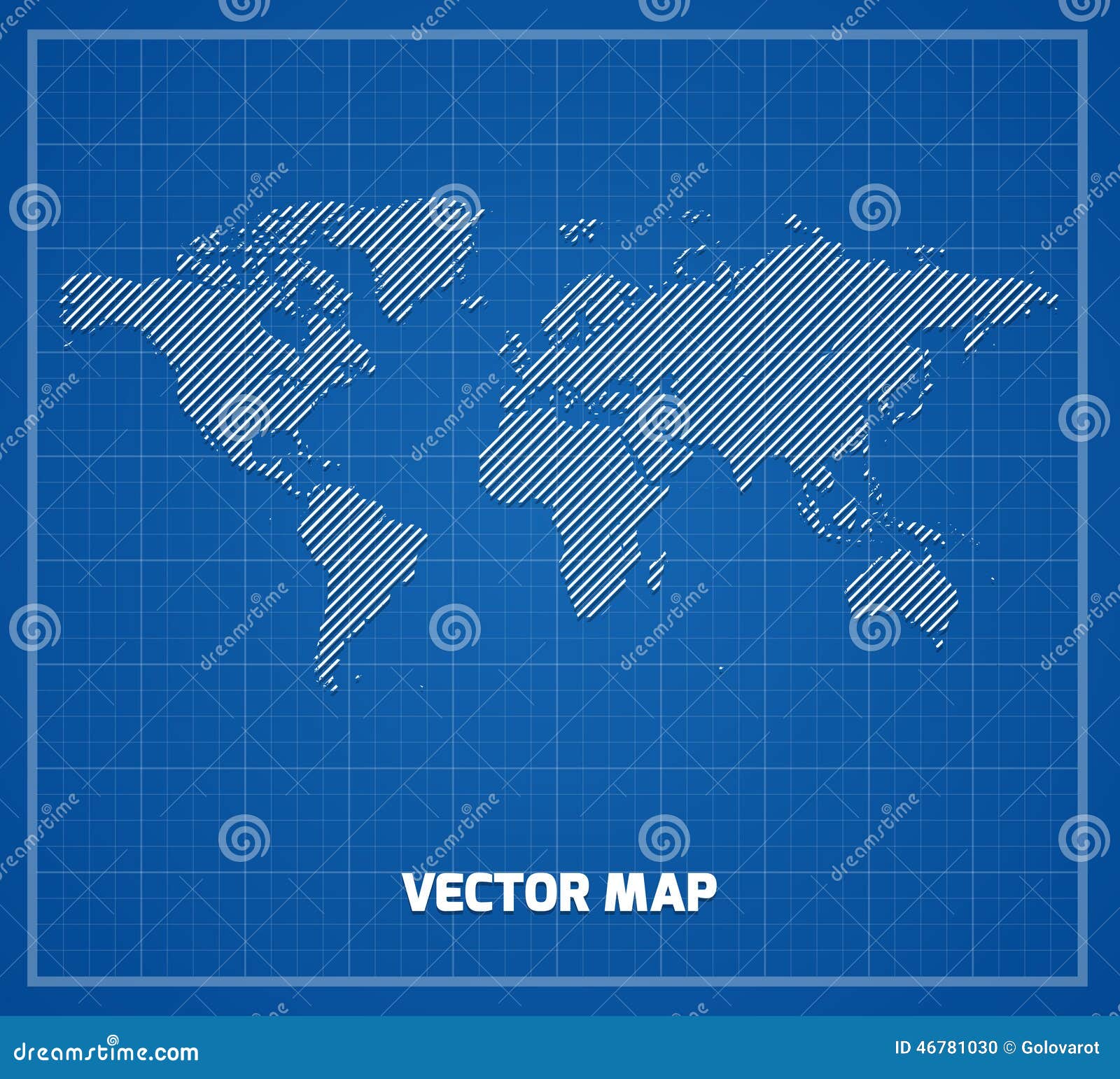 Blueprint World Map Cartoon Vector | CartoonDealer.com #37927221 Blueprint World Map Cartoon Vector | CartoonDealer.com #37927221
