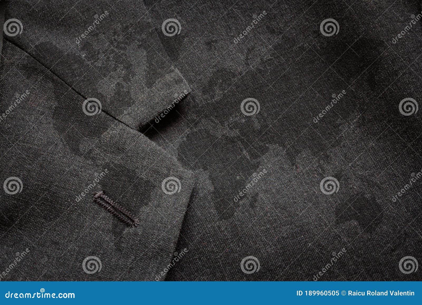 World Map on Business Suit Background Stock Image - Image of network ...