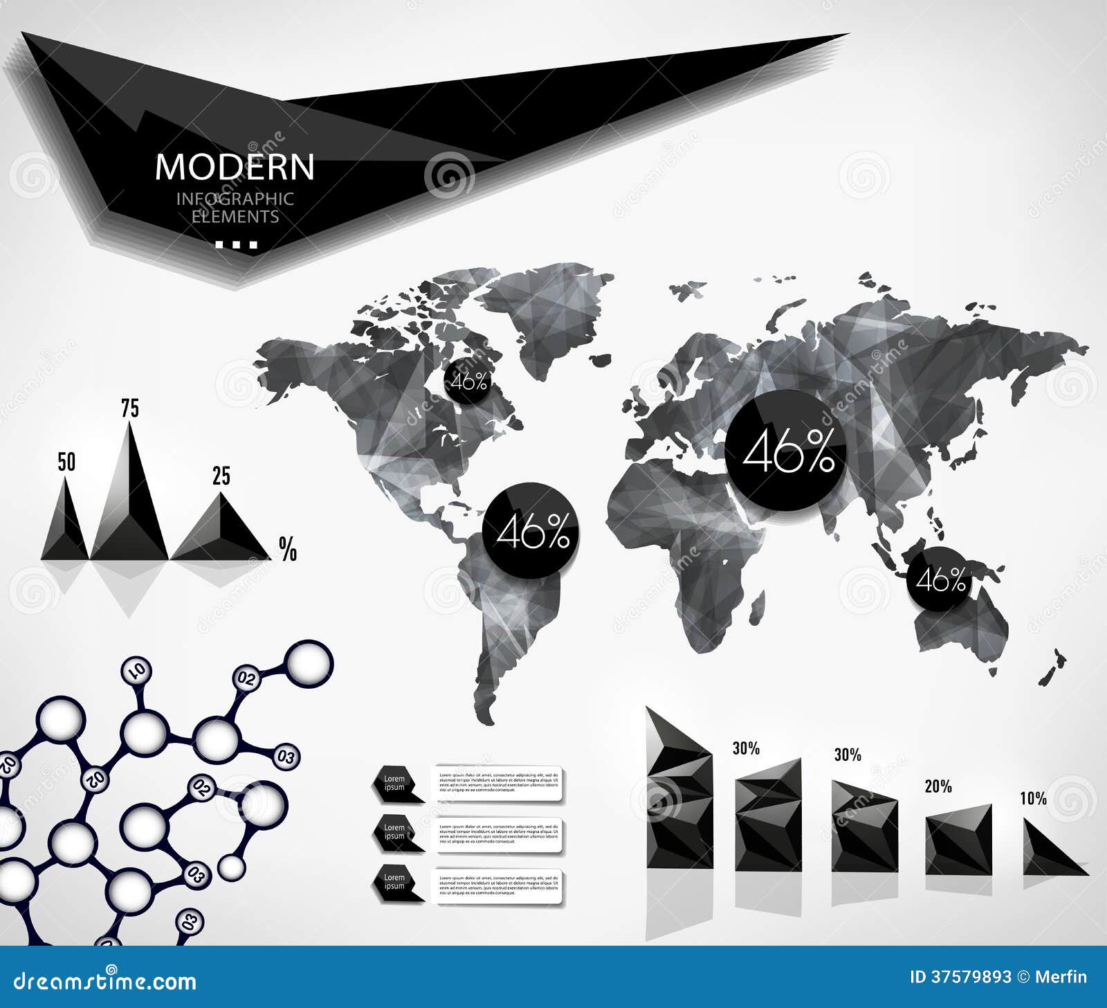 World map card stock illustration. Illustration of mountains - 37579893