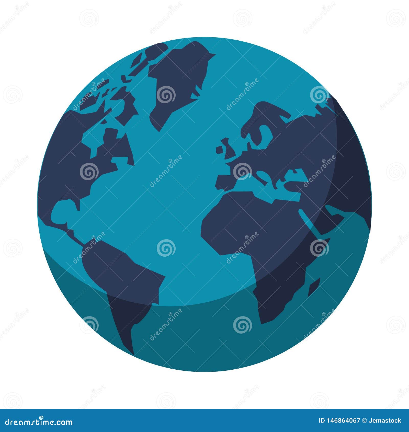 World map cartoon stock vector. Illustration of cartoon - 146864067
