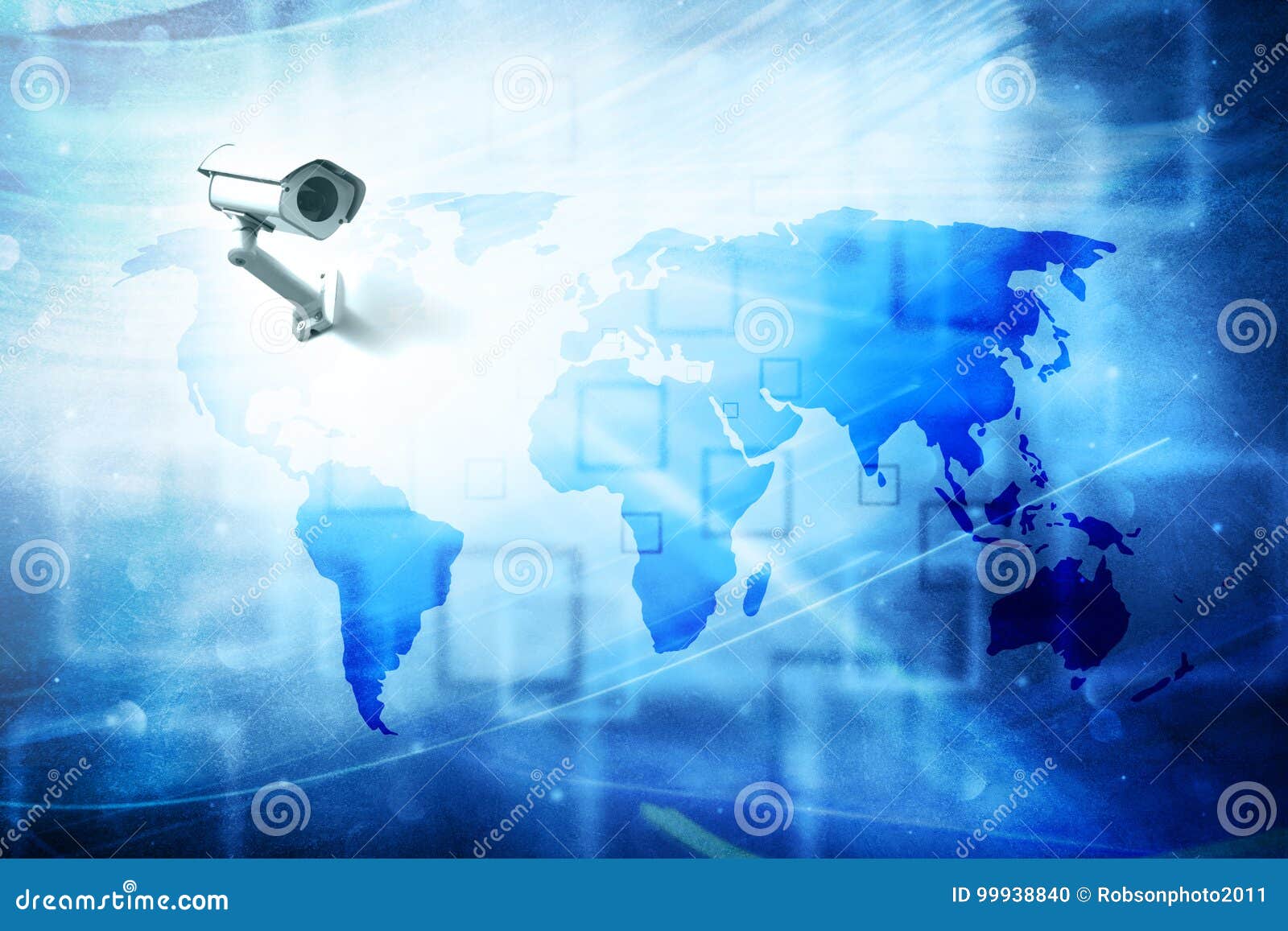 Cctv Camera World Map Background Stock Photos - Free & Royalty-Free ...