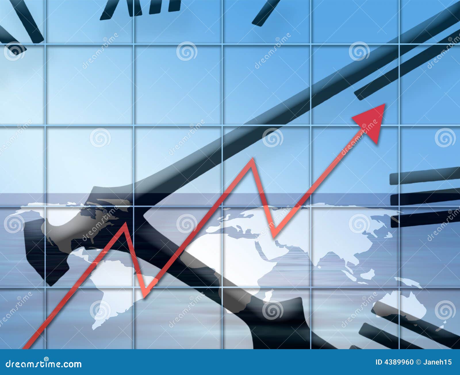 World map chart stock illustration. Illustration of clockworks - 4389960