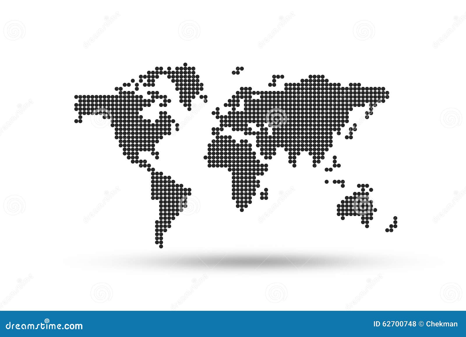 World map with circles stock illustration. Illustration of planet ...