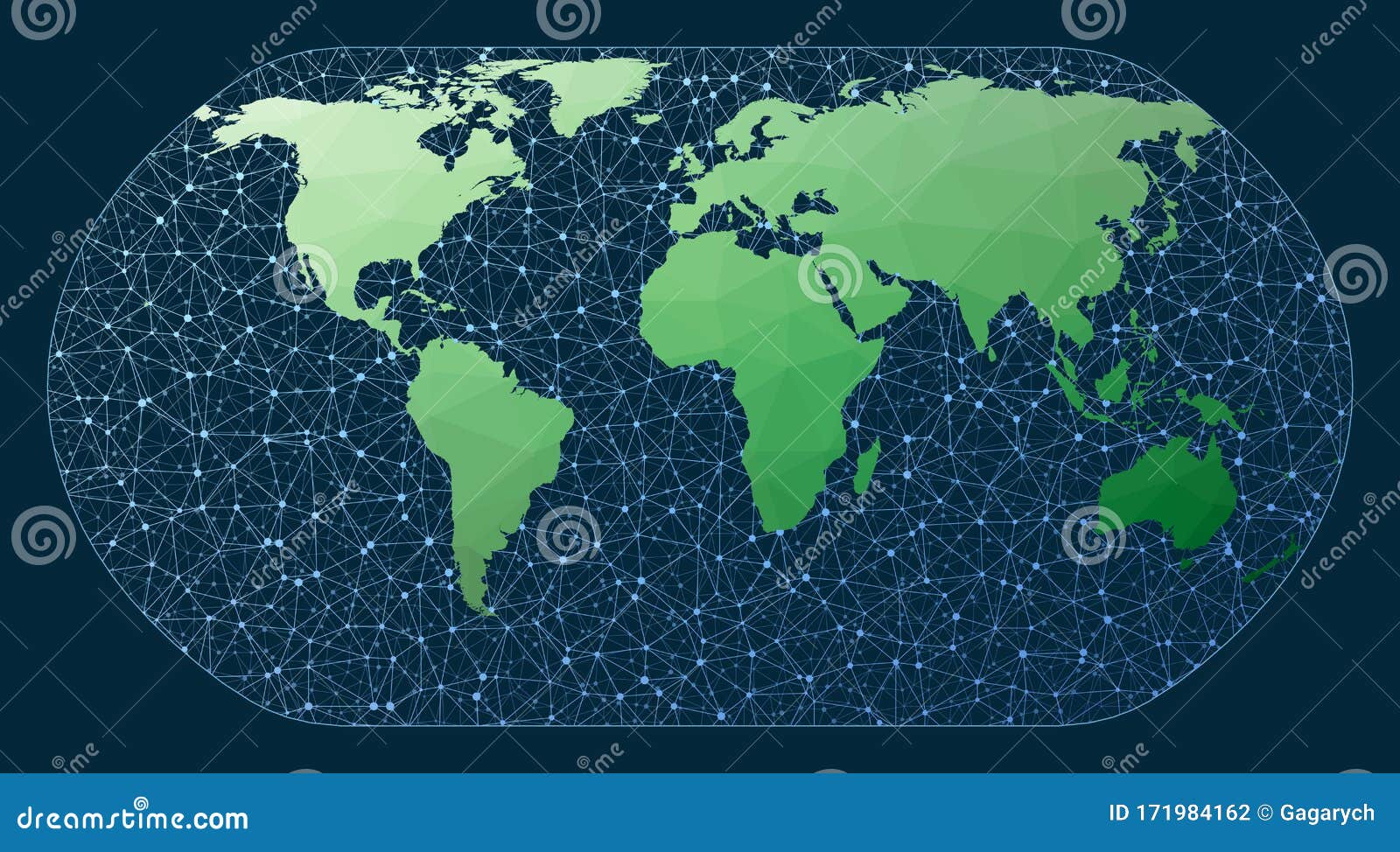 World map connection. stock vector. Illustration of patriot - 171984162