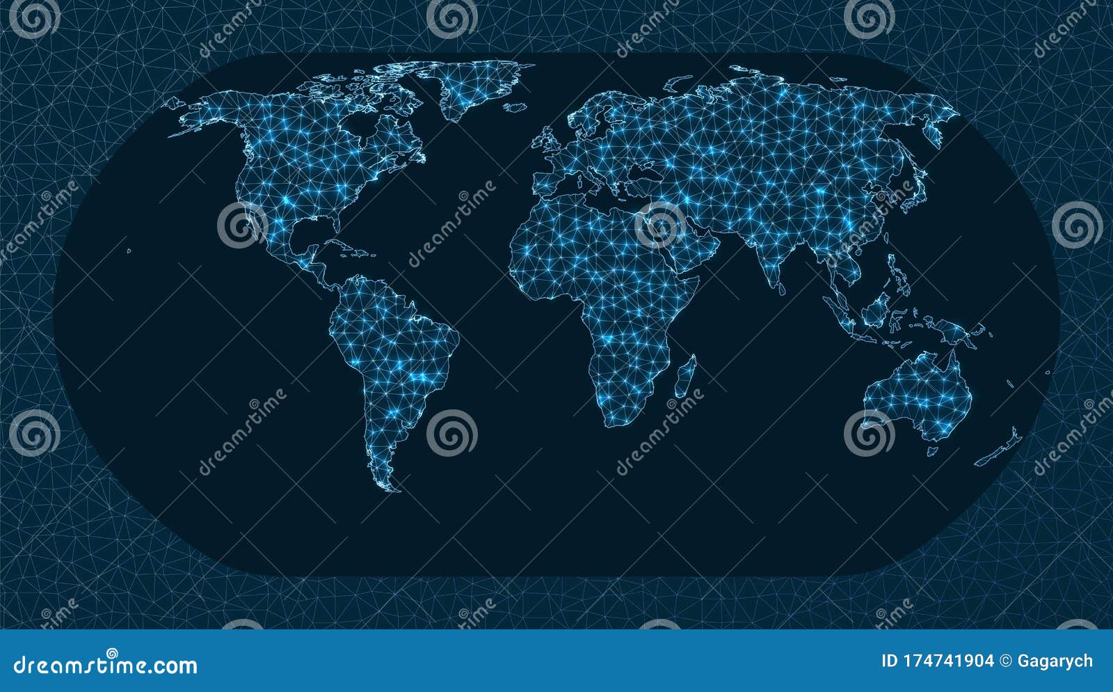 World map connection. stock vector. Illustration of government - 174741904