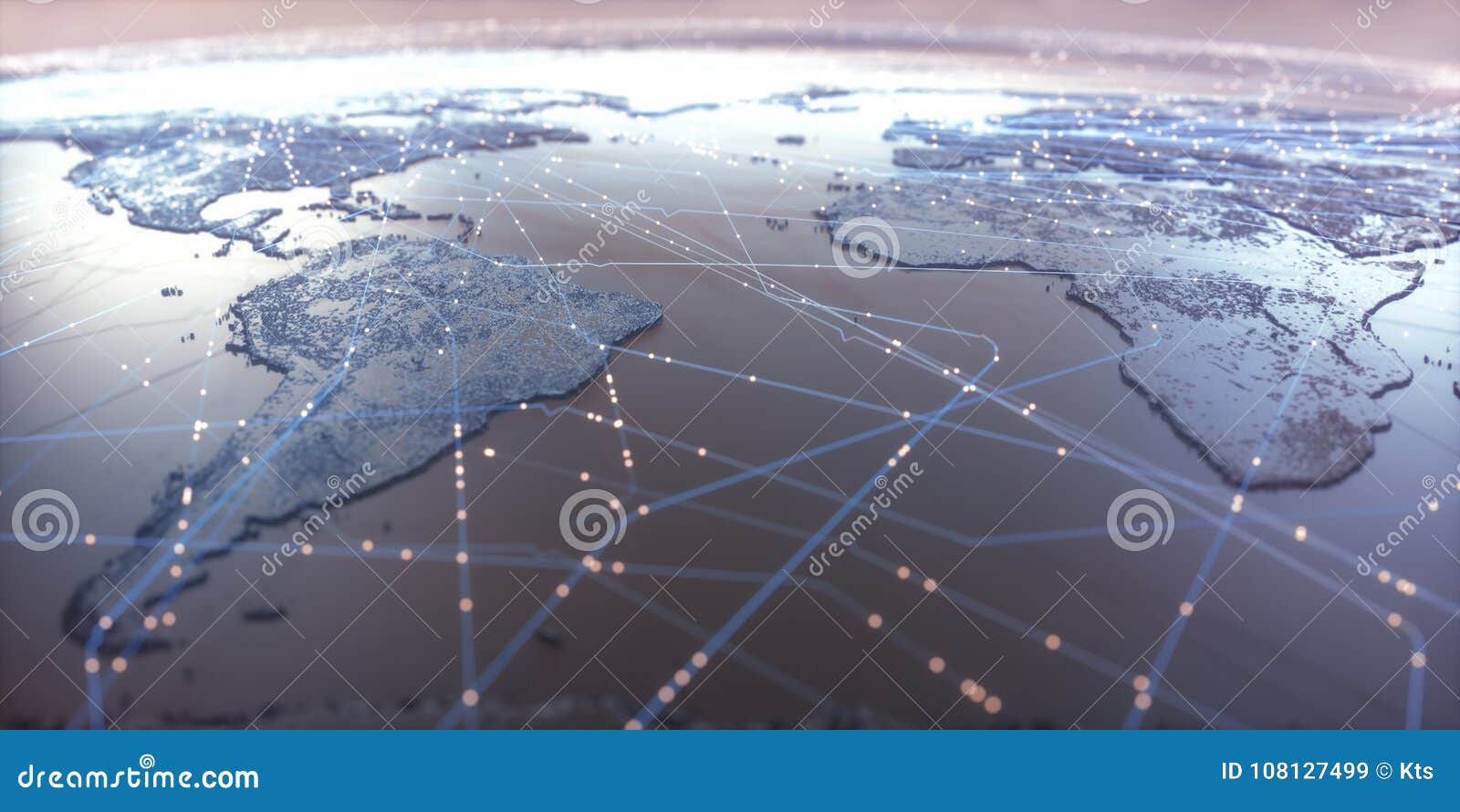 World Map Connectivity stock image. Image of global - 108127499