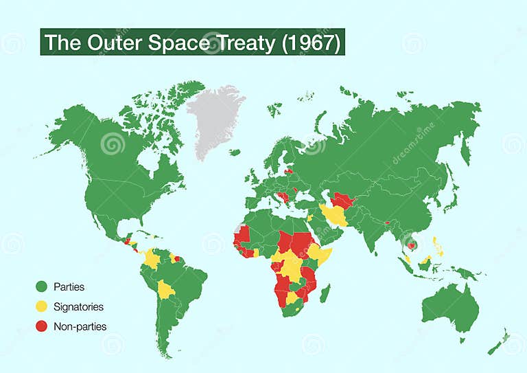 The Outer Space Treaty Of 1967 Stock Image Image Of Nuclear Treaty
