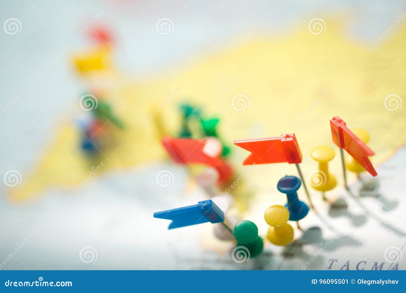 World Map Country Flags Marked Pin City Pinpoint Stock Image - Image of ...