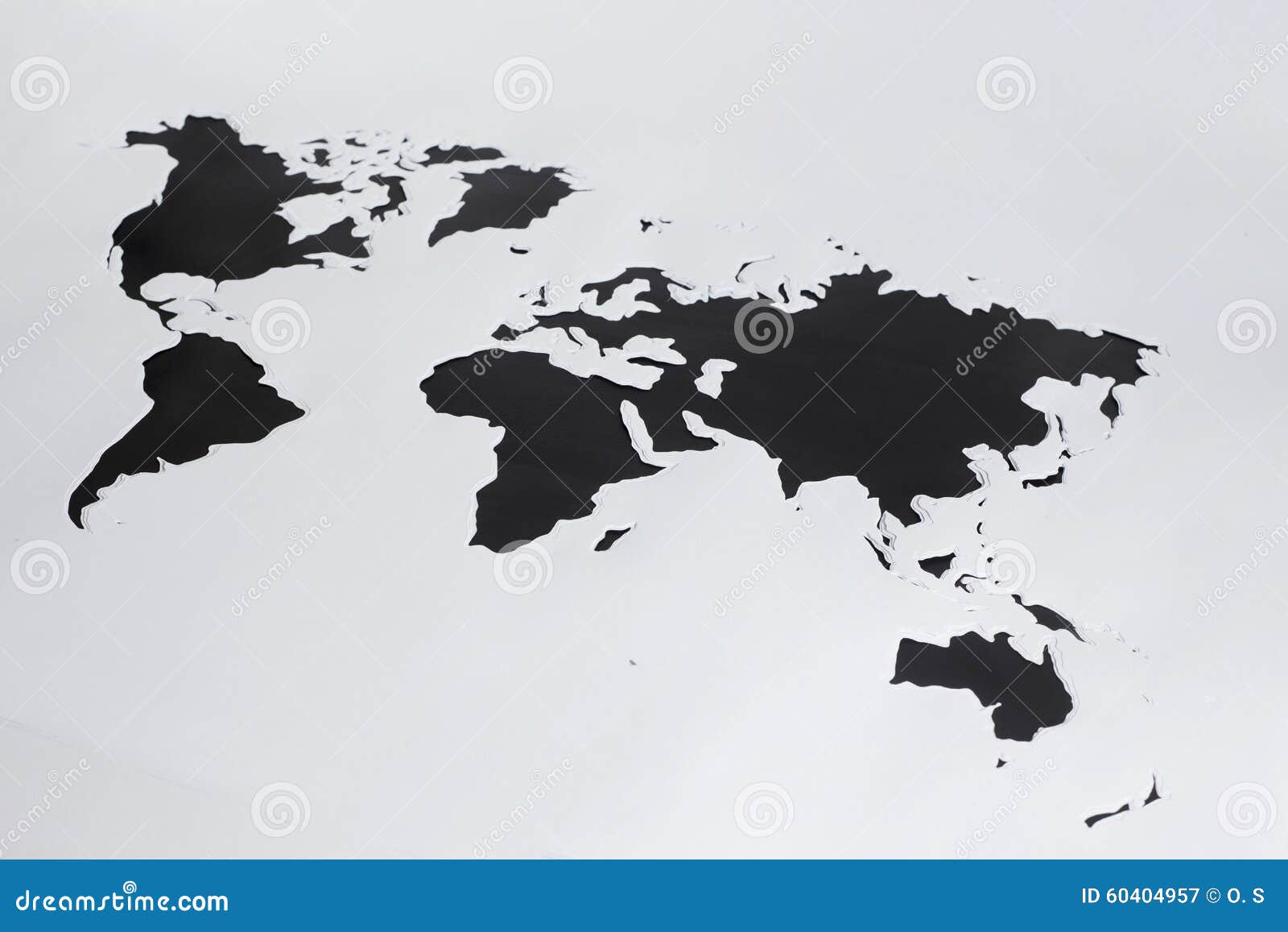 World map.Cut out paper stock image. Image of geography - 60404957