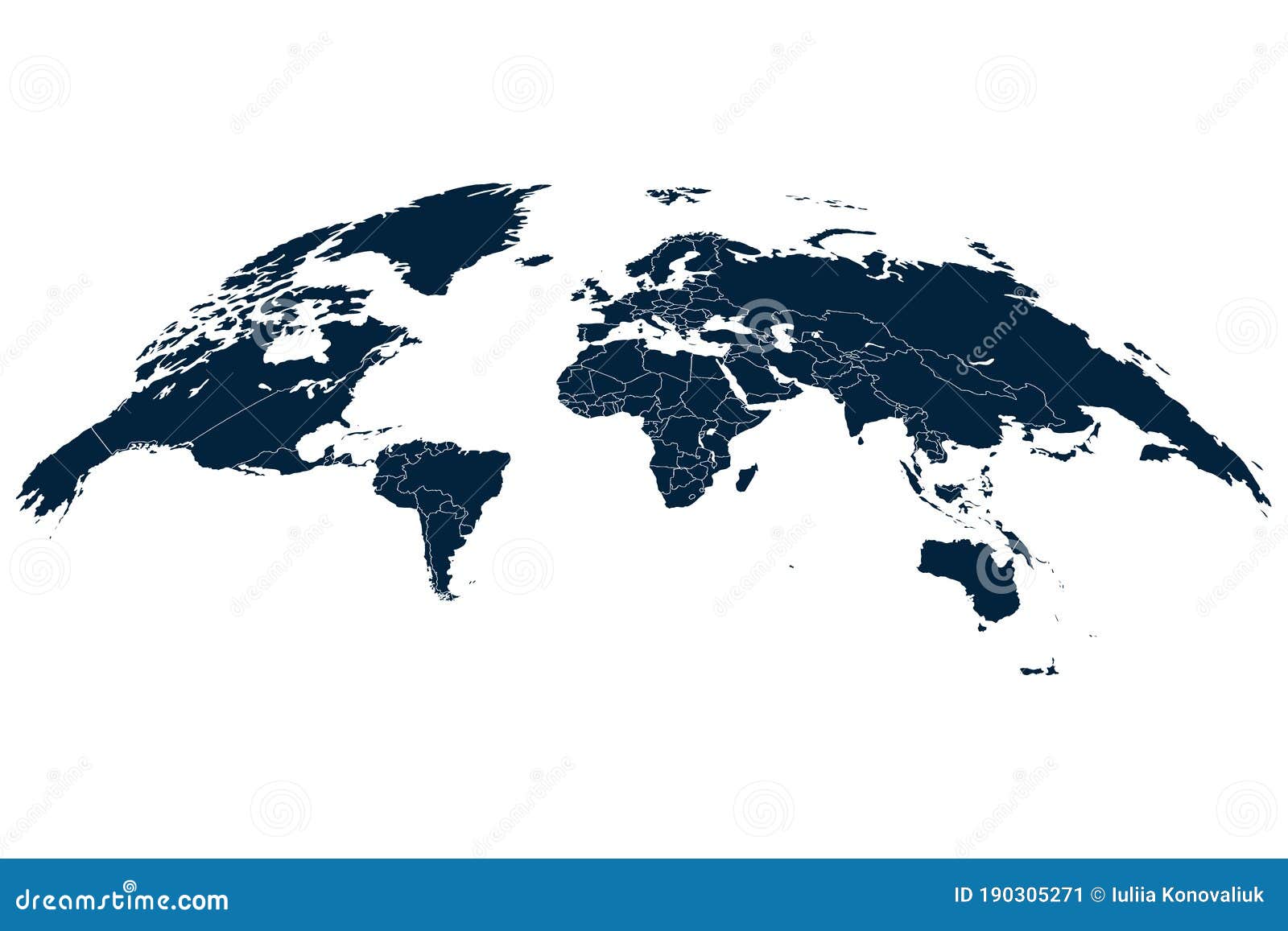 World Map. 3D Globe World Map Stock Vector - Illustration of geography ...