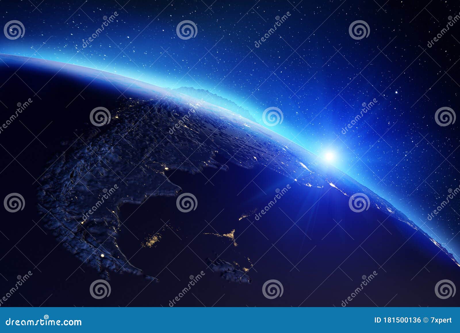 World map. 3d rendering stock illustration. Illustration of science ...