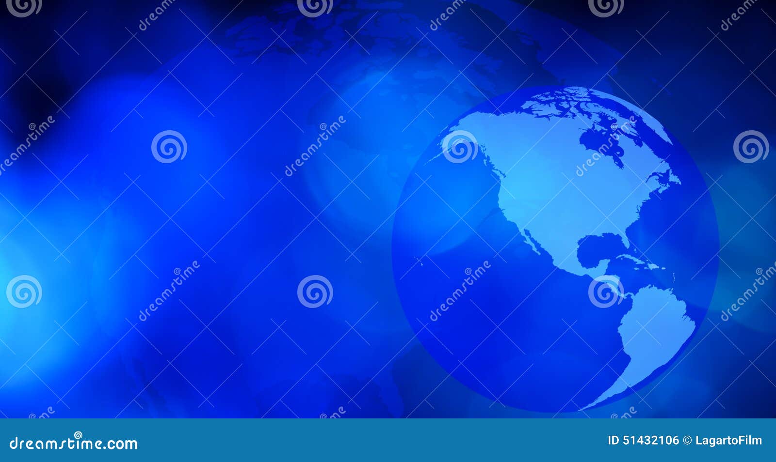 World Map Dark Blue Business Background Stock Illustration ...