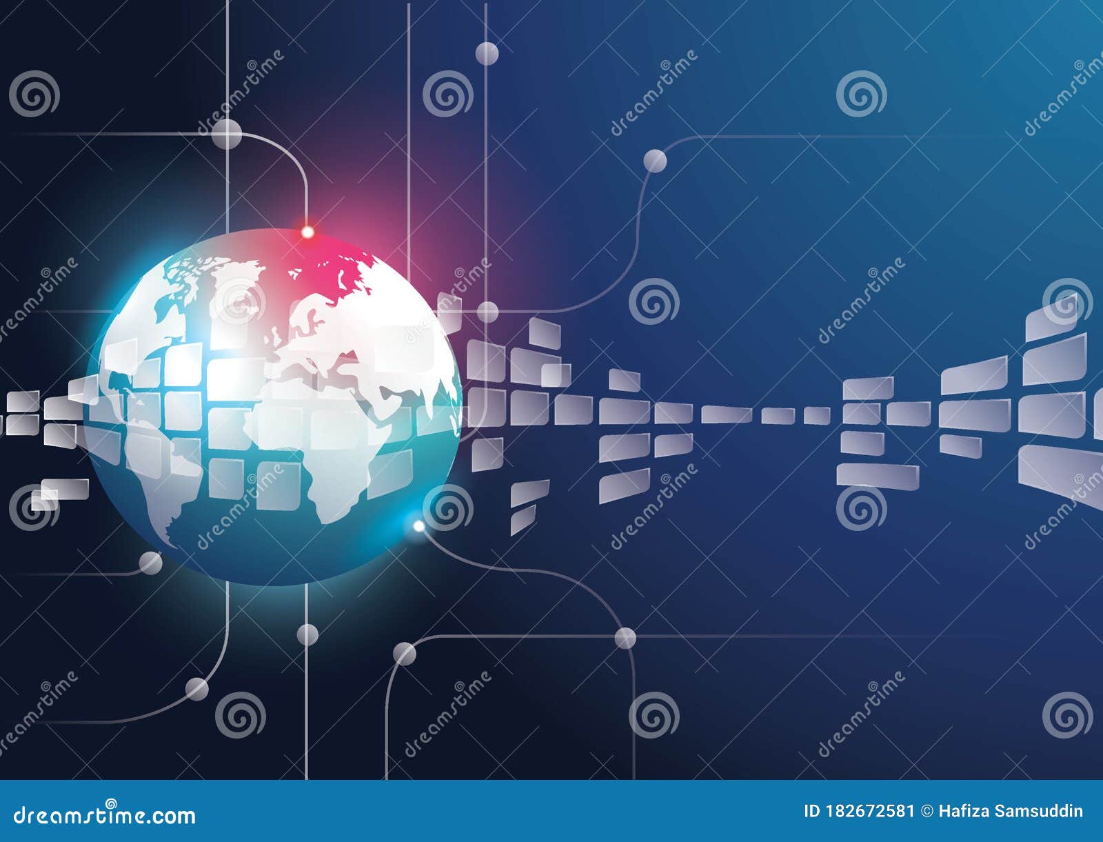 World map design stock vector. Illustration of north - 182672581