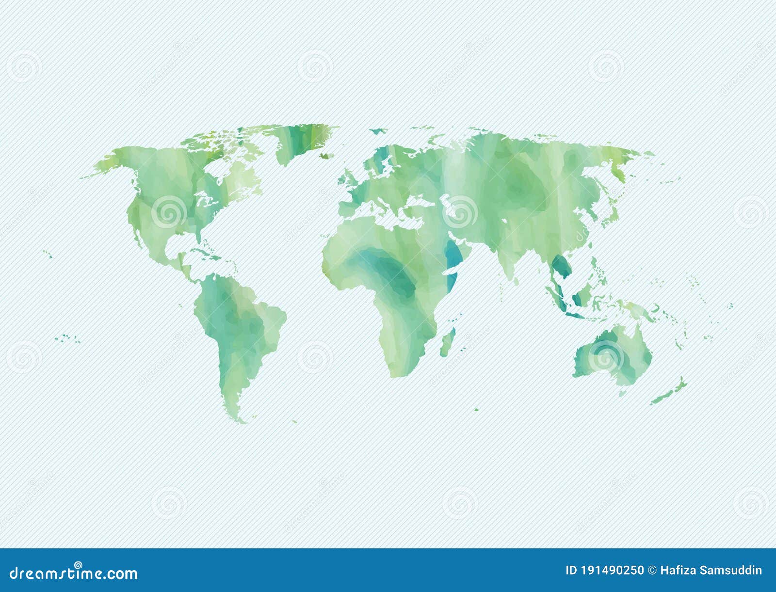 World Map Design. Vector Illustration Decorative Design Stock Vector ...