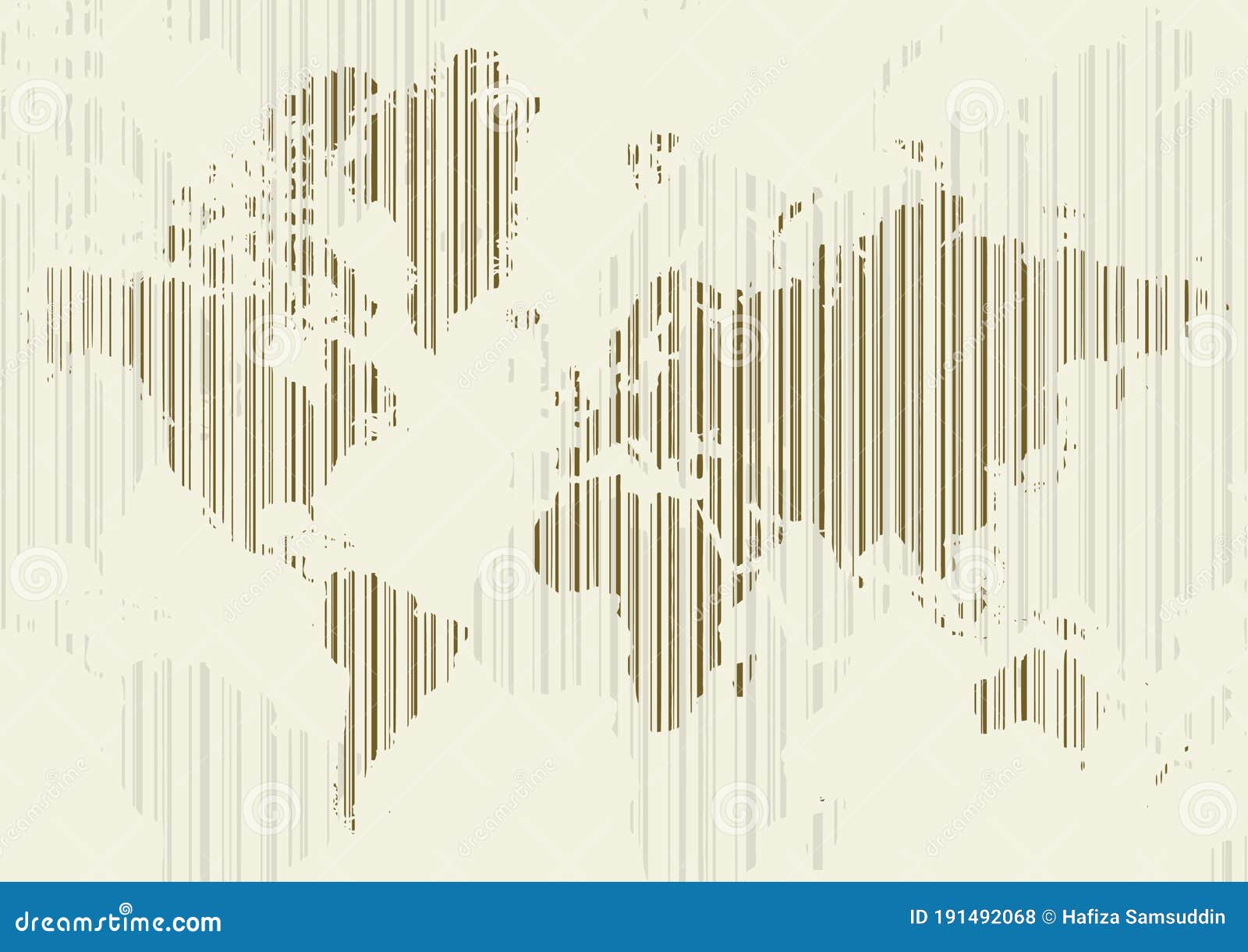World Map Design. Vector Illustration Decorative Design Stock Vector ...
