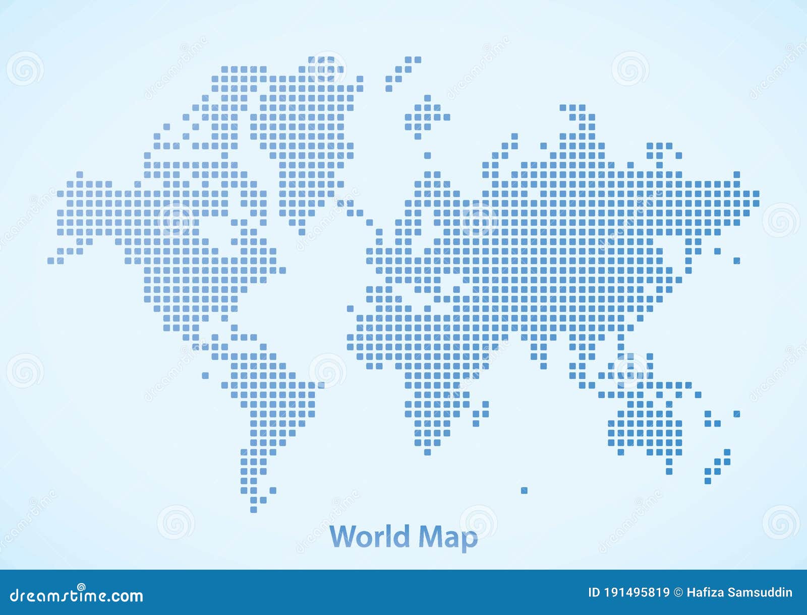 World Map Design. Vector Illustration Decorative Design Stock Vector ...
