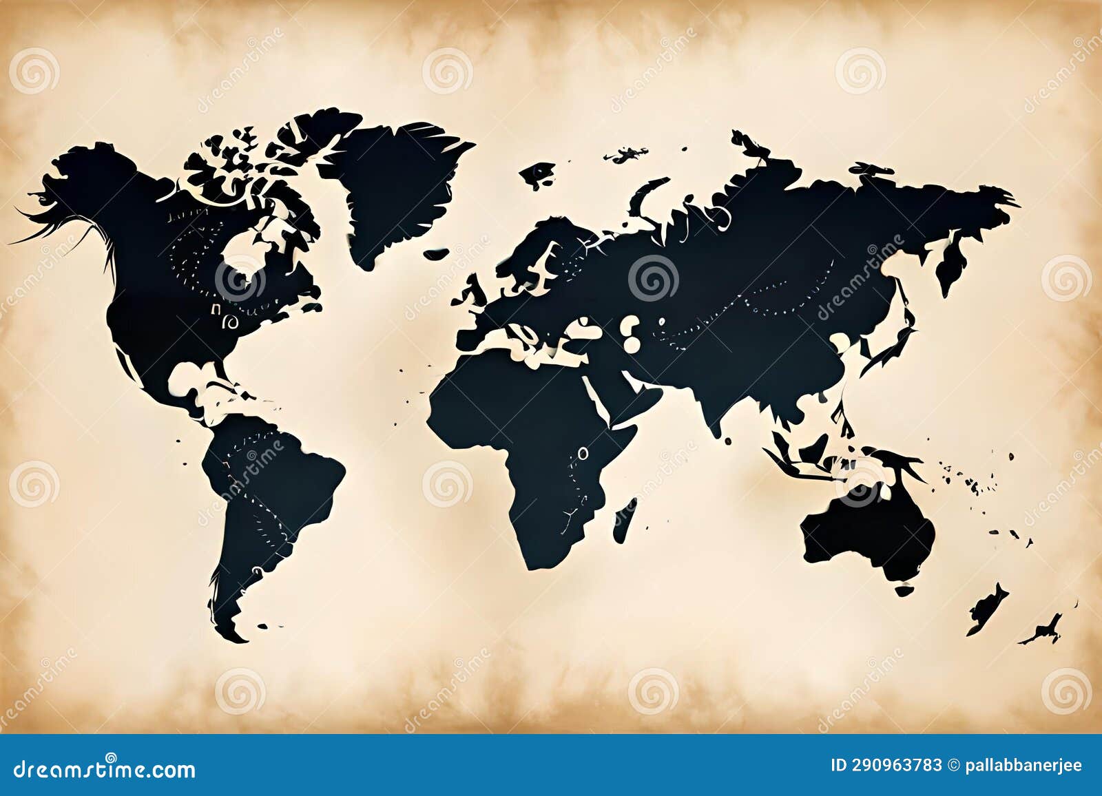 World map design wallpaper stock image. Image of silhouette - 290963783