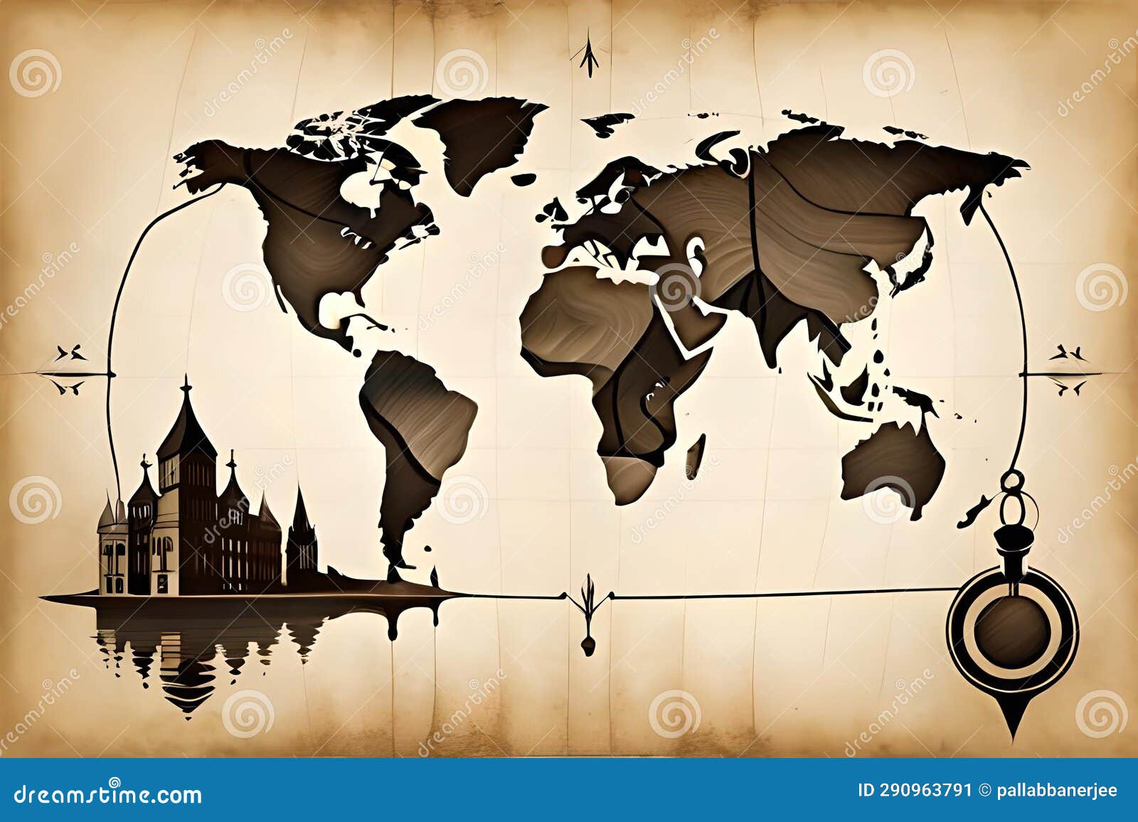 World map design wallpaper stock image. Image of text - 290963791